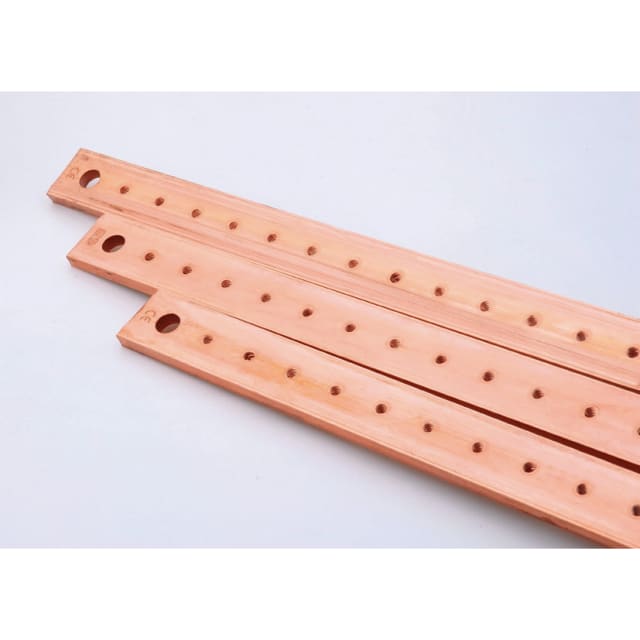 Gindre - 8031935 - BARRETTE CUIVRE TARAUDEE 30X10 M8 LG 2000 MM