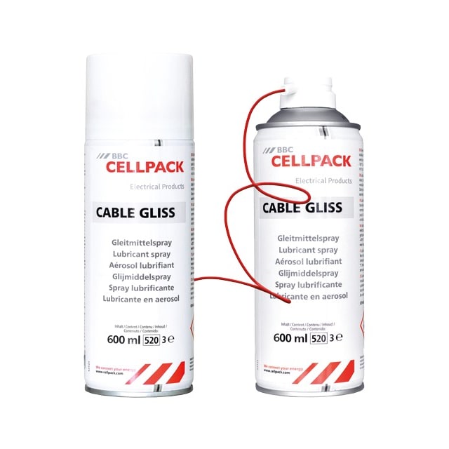 Cellpack - 124050 - Lubrifiant CABLE GLISS/400ml/Spray