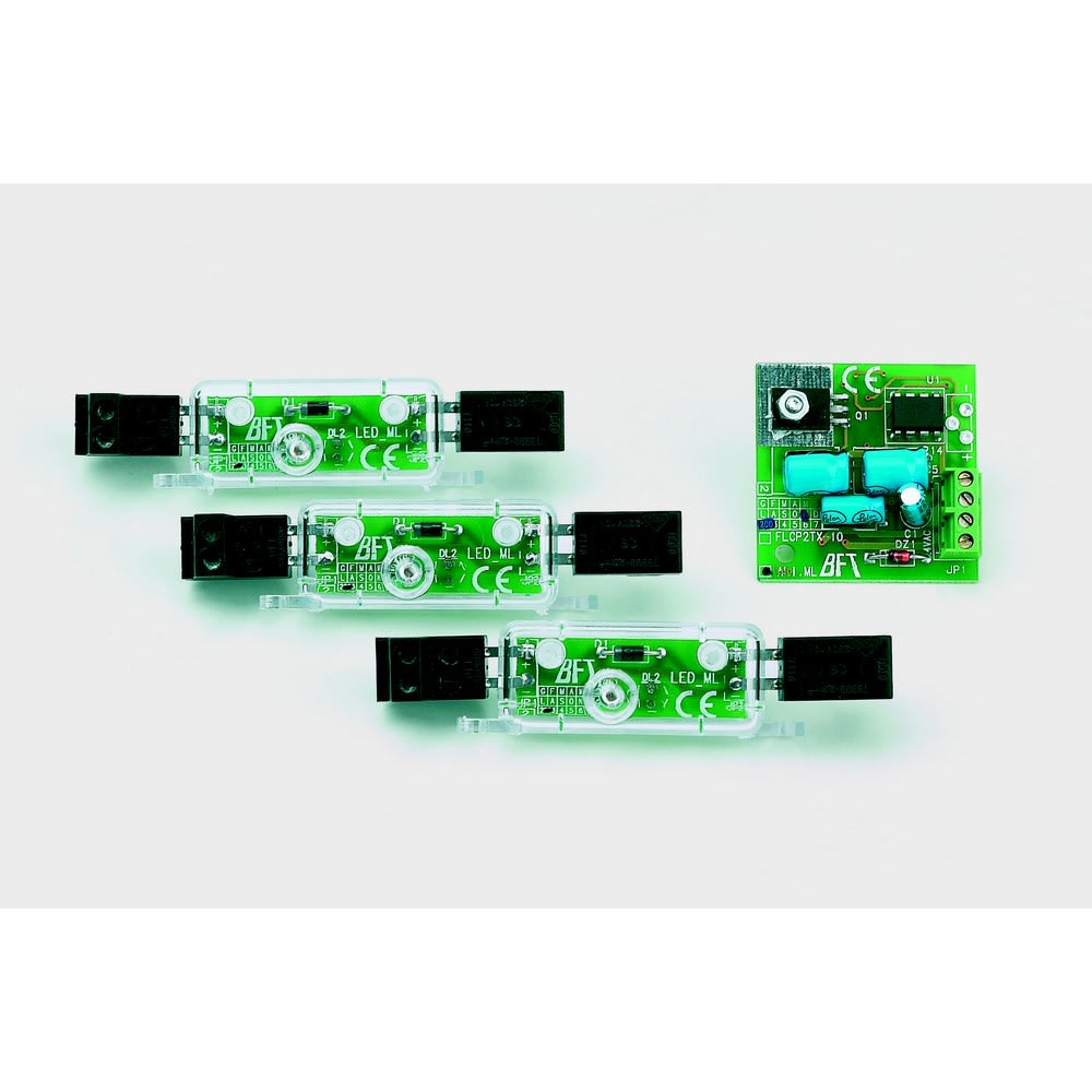 KIT MOOVI LIGHT(3LAMPES)POUR LISSE 3 M OU 4,50M Automatismes BFT