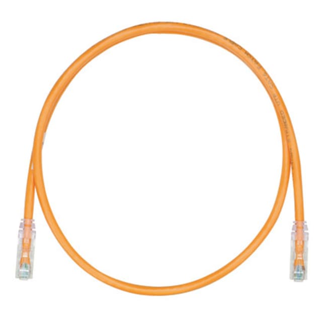 Panduit - UTPSP14MORY - Copper Patch Cord, Cat 6, Orange UTP Cab