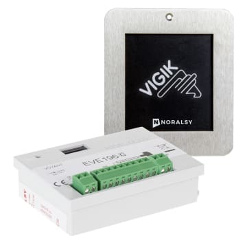 Pack centrale Vigik connectable avec lecteur format modulaire Noralsy