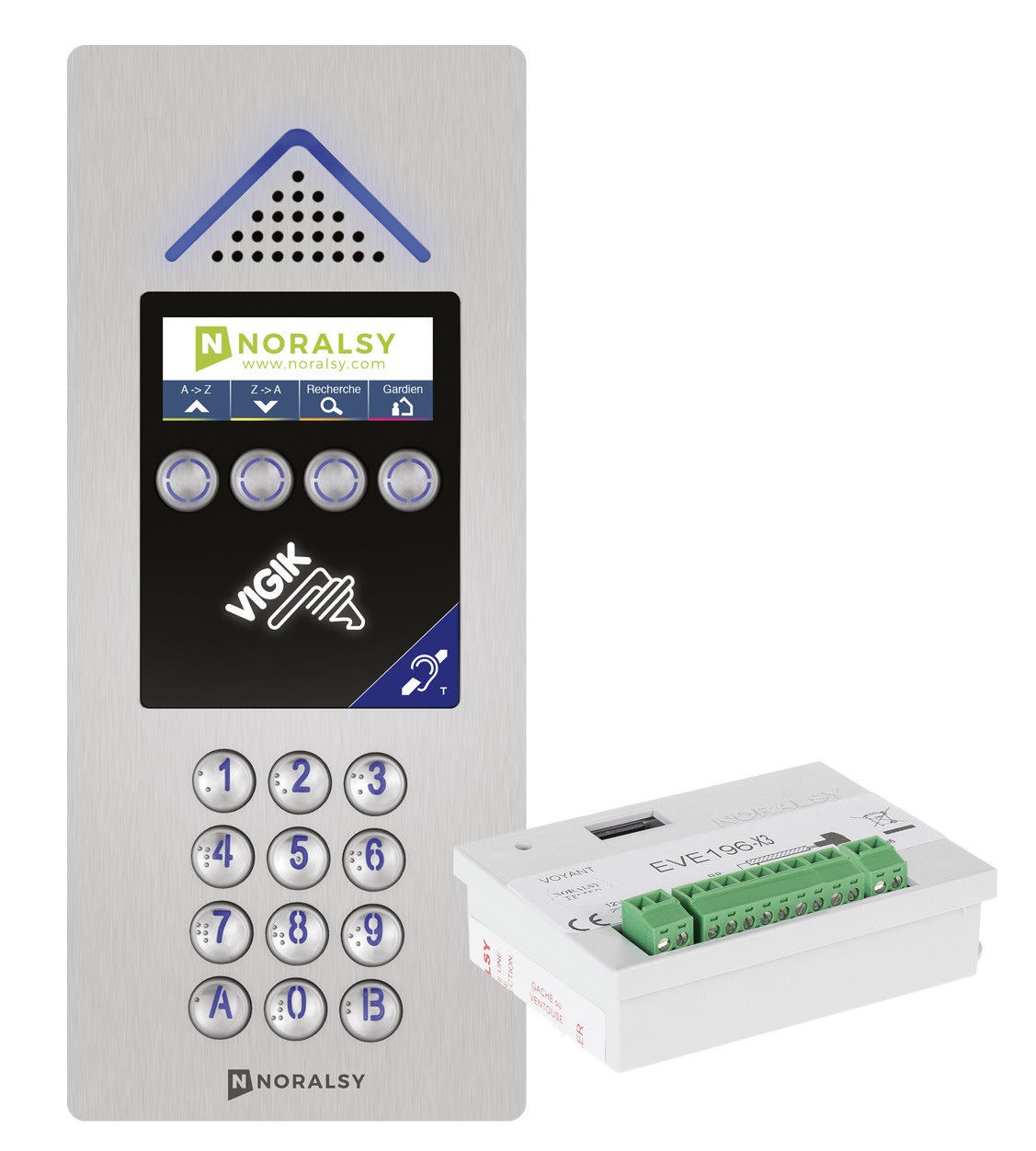 Kit 4G Mini inox TP4G-I + EVE196-X3-MINI Noralsy