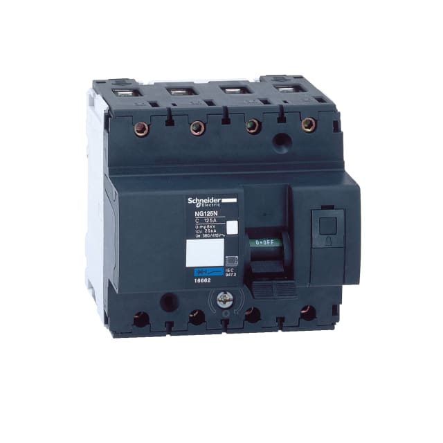 Schneider Electric - 18656 - Acti9 NG125N - Disjoncteur modulaire - 4P ...
