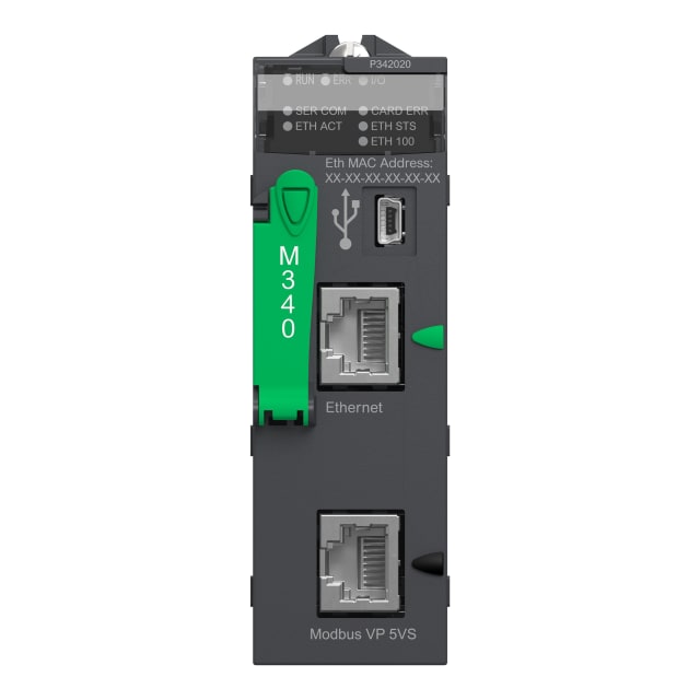 Schneider Electric - BMXP342020 - Modicon M340 - processeur - 1024 E/S ...