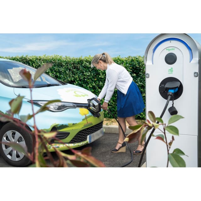 EVlink Pro AC - Kit metallique pour borne sur pied 1 point de charge ...