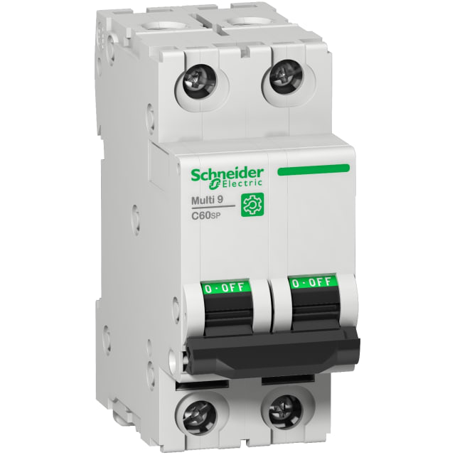 Multi9 C60 - disjoncteur - 2P - courbe C - 2A - 10kA - 480Y-277V - UL1077 Schneider Electric