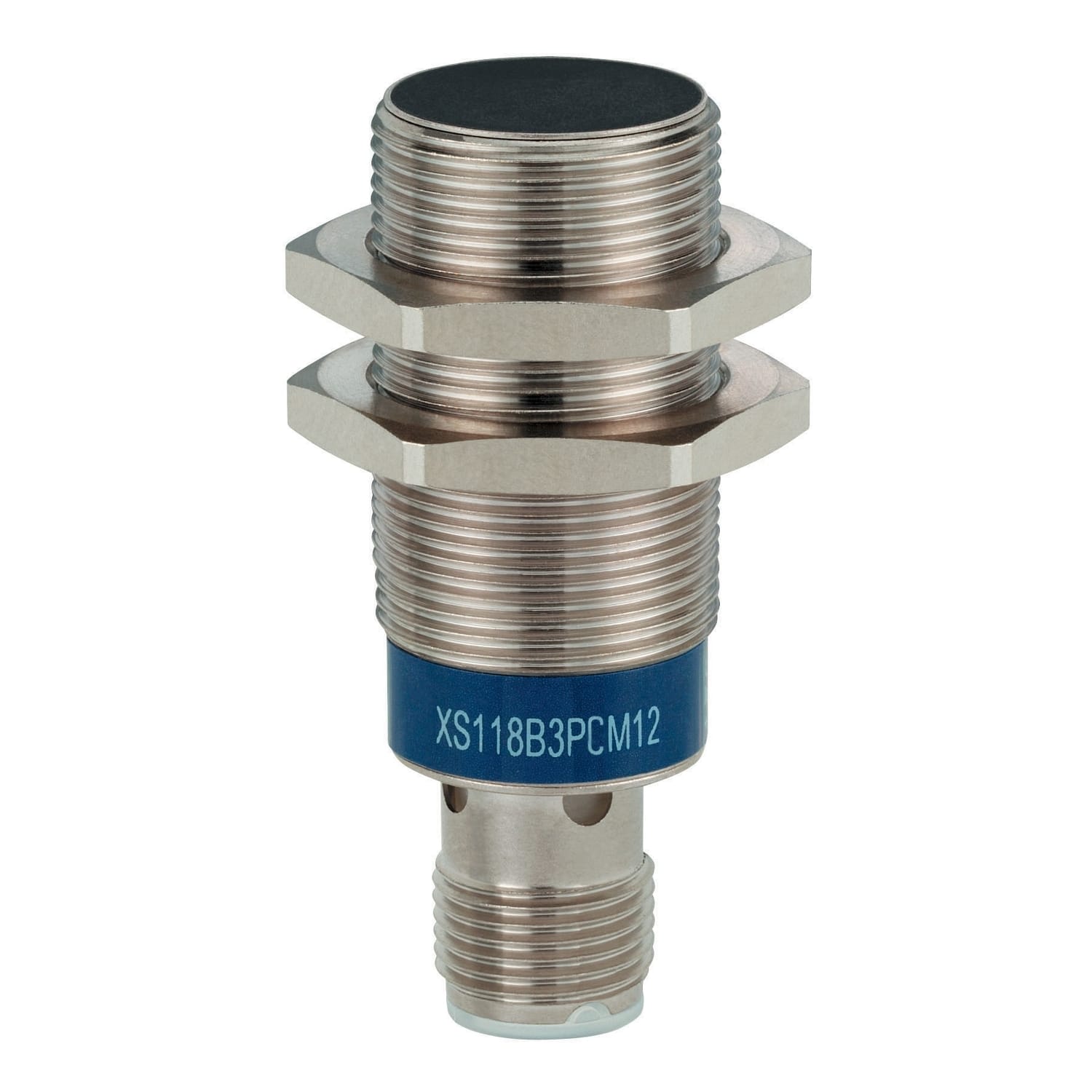 XS detecteur inductif metal - M18 L50mm noyable Sn8mm DC4-PNP NO+NC ...