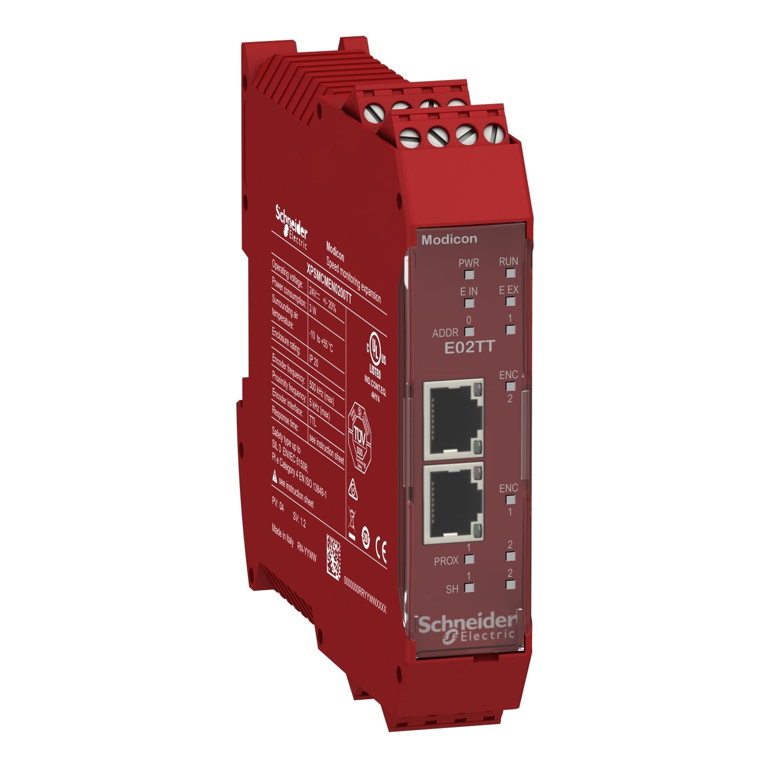 Schneider Electric - XPSMCMEN0200TT - Preventa XPSMCM - module controle ...