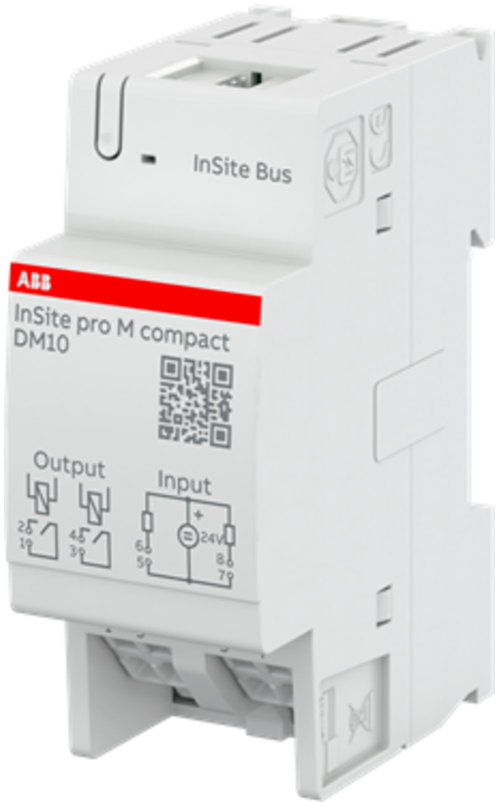 DM10 InSite pro M compact 2 Entrees Logiques, 2 Sorties Logiques ABB