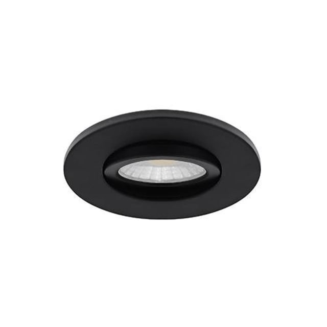 BORA RDX 7W 720Lm 55° IP65 DIM NOIR MAT Indigo Lighting