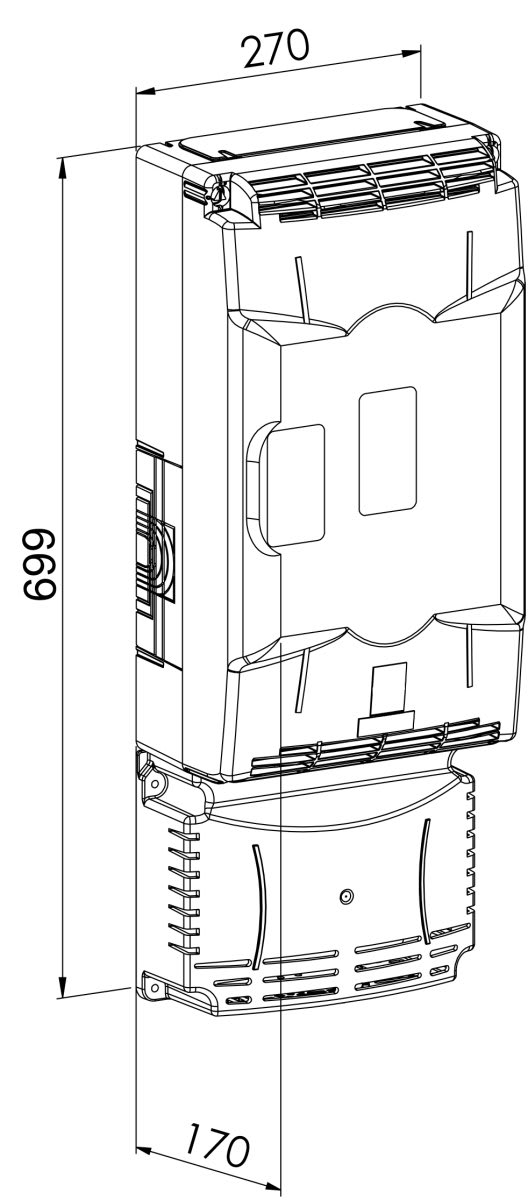 SPCM 200A sans dérivation + 1 cornet d'épanouissement - Sigle éclair Seifel