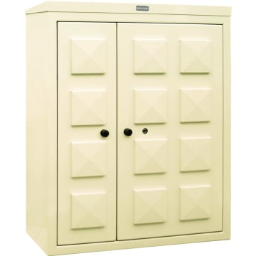 Armoire Taillefer 670 ivoire - 2 portes anti-affiche (petite 300 mm ...
