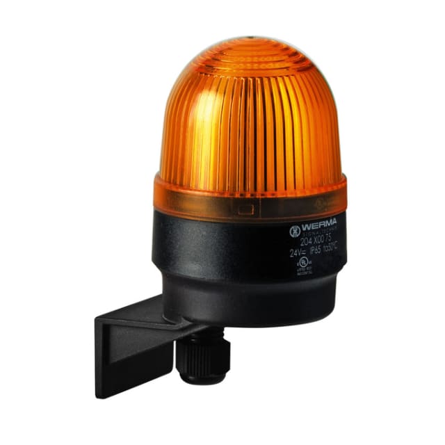 Feu flash - Serie 205 - 24VDC - Orange - Montage mural WERMA