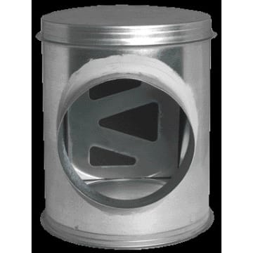 Caisson piquage galvanise aeraulique-acoustique - Diametre 200-315 mm Aldes