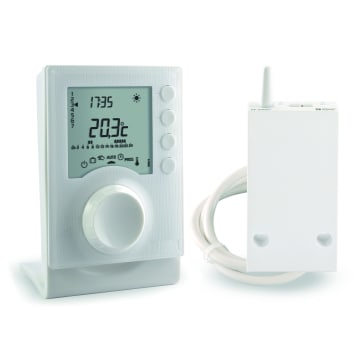 Delta Dore - 6053064 - Tybox 1137 | Thermostat d'ambiance programmable radio piles