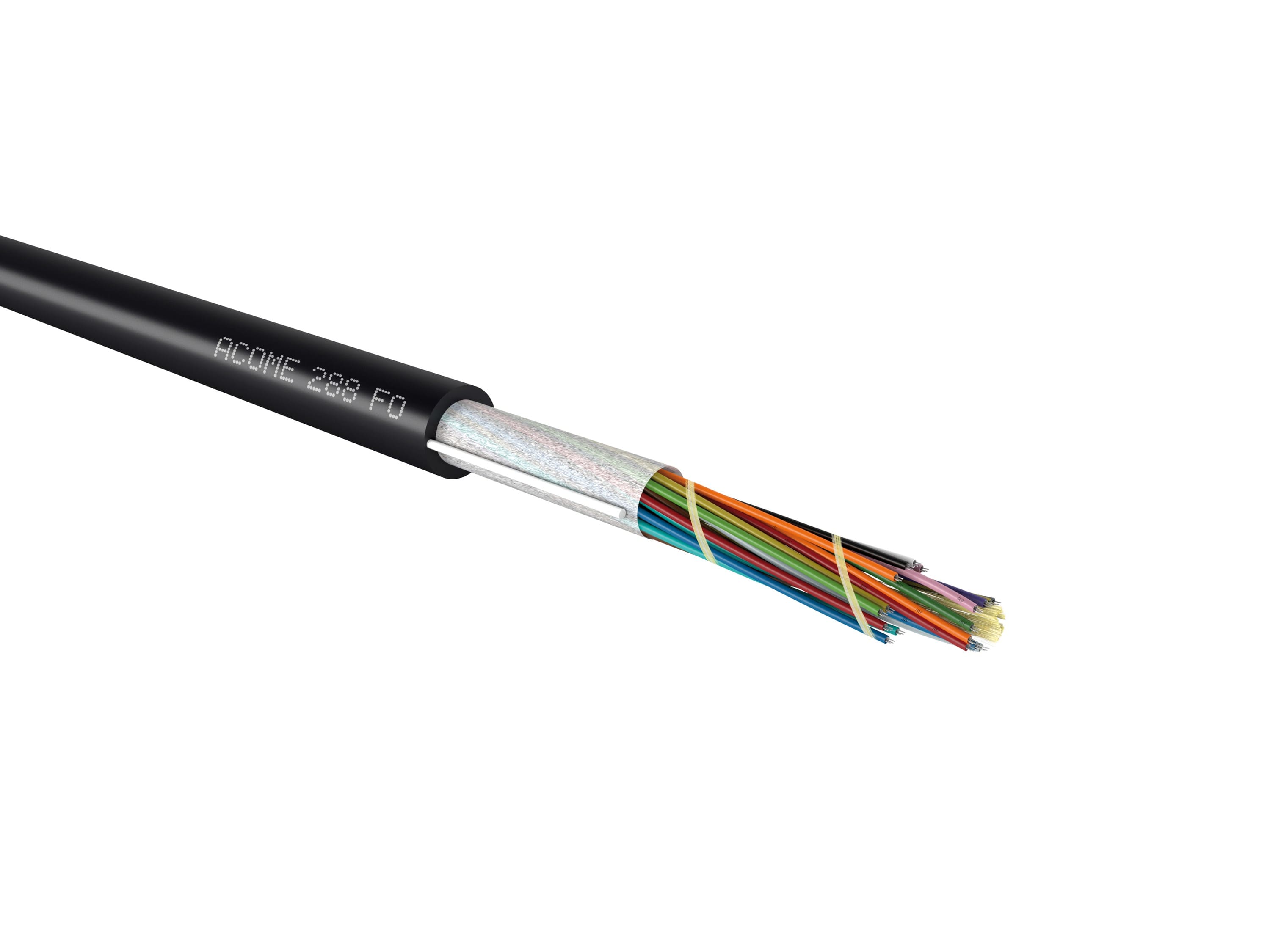 Acome - N8227A - Câble aérien 24 Fo M12 diélectrique micro-module G652D ...