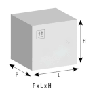 Poujoulat - 32180015/7 - ELT DROIT FINITION 180IG...EM - Diametre 150 ...