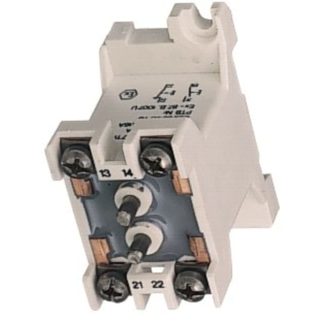 Bloc contact double 1NO+1NF pour montage dans poste de cde Cooper Capri