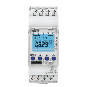 Theben - 1740130 - Horloge astronomique modulaire 2c 2 modules 35 mm ...