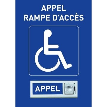 Urmet - 43398 - Signaletique Pmr Pour Carillon pour systèmes URMET