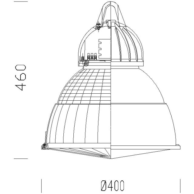 Disano - 32292800 - GHOST 3116 Led 25W 4000K argent sablé CRI90