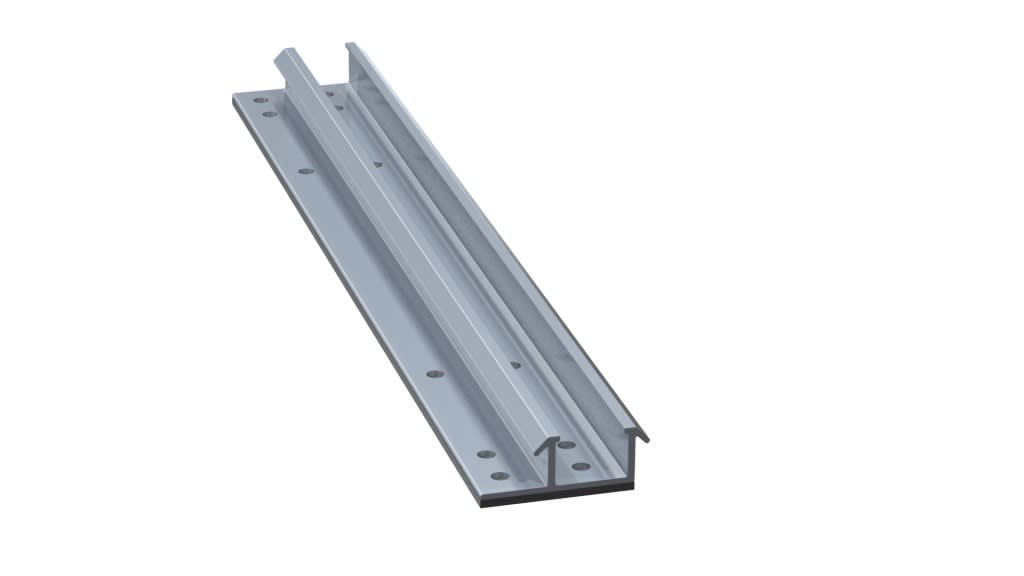 Profile de montage Portrait ESDEC-EVO pour toiture bac acier CKW Solar ...
