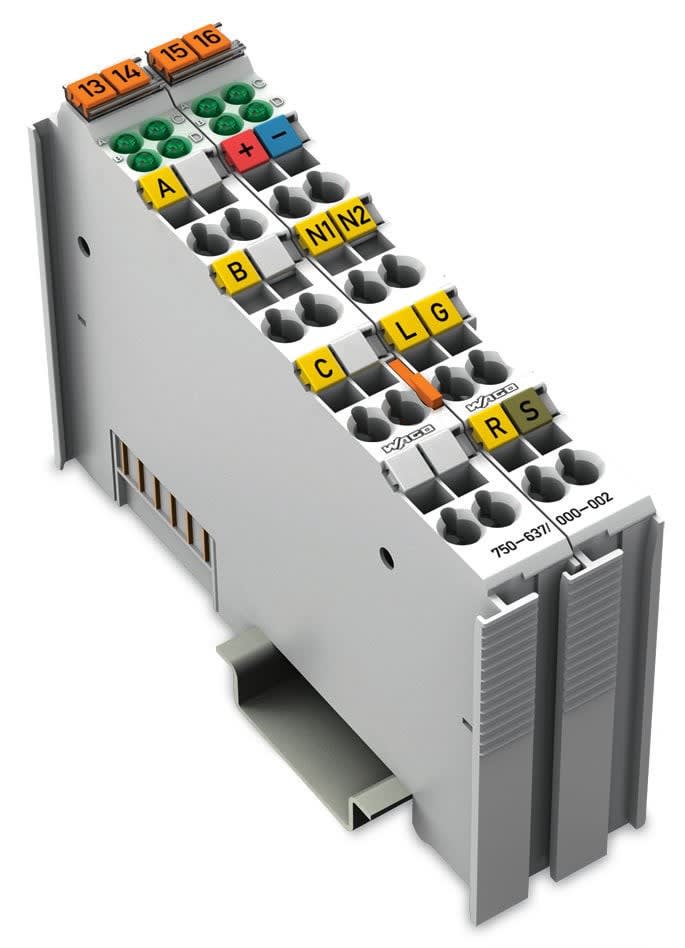 Borne branchement codeur incremental-24V-S.E.-32Bit Wago Contact